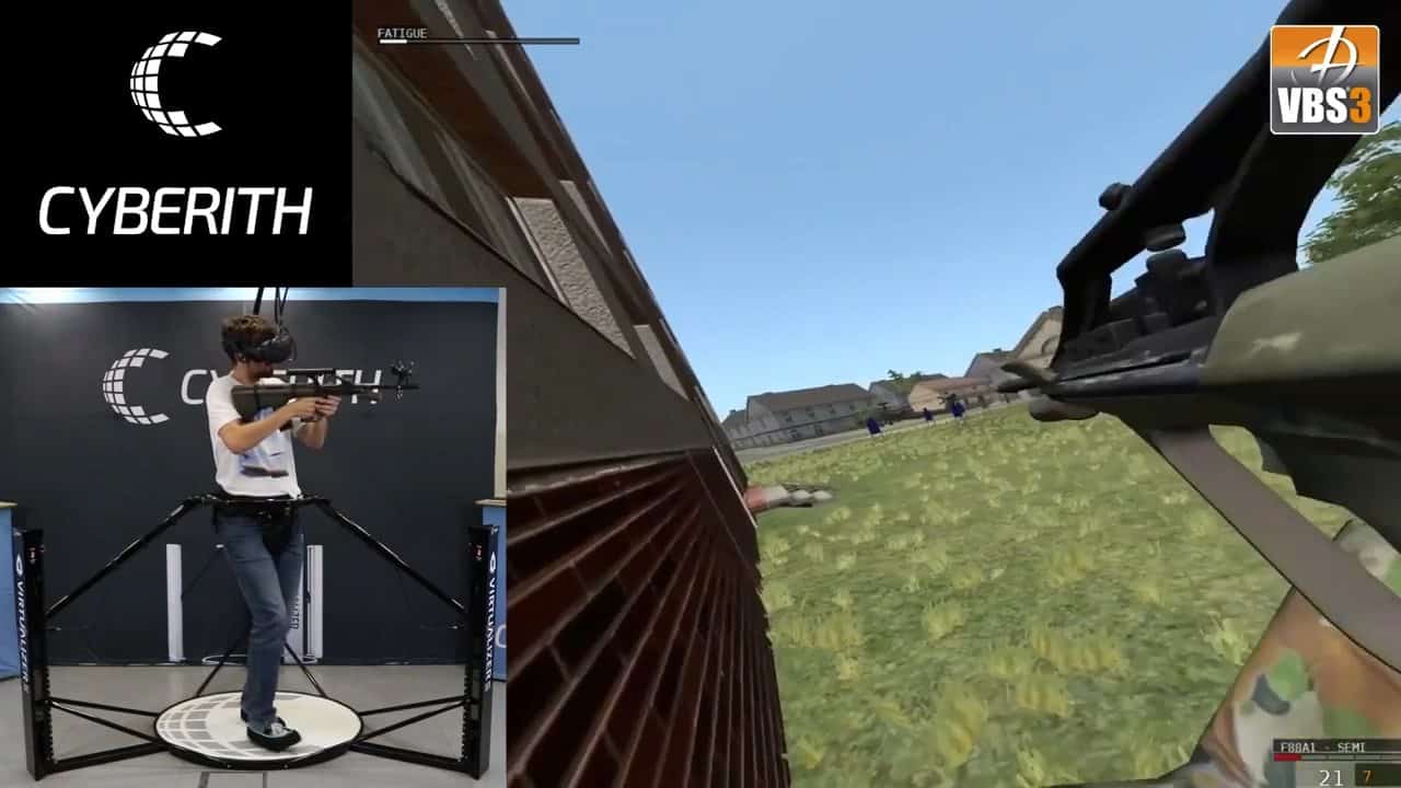 Virtual Reality Training and Simulation Solutions. | Cyberith Virtualizer