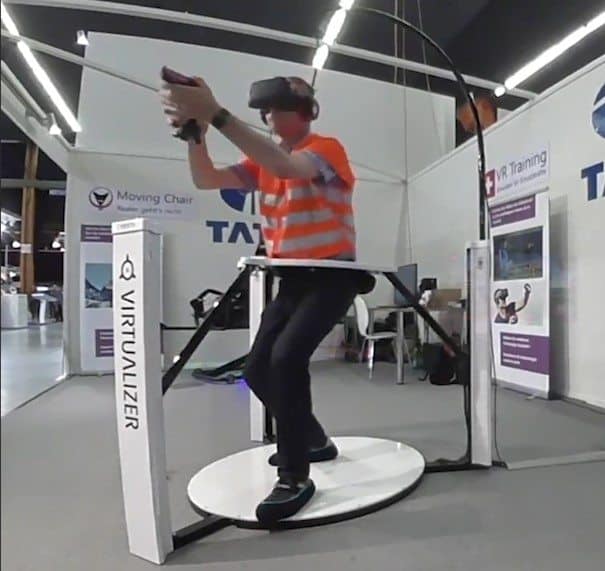 Virtual Reality Training and Simulation Solutions. | Cyberith Virtualizer