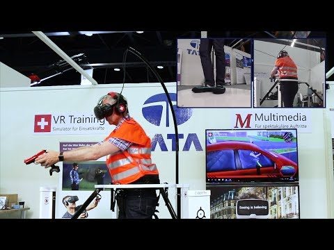 VR Locomotion - Cyberith Virtualizer VR Treadmill